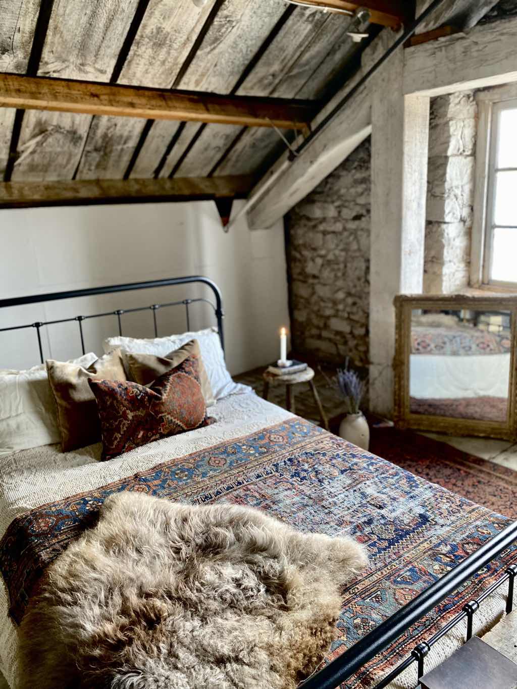 Organic Sheepskins at Woven Kin Home