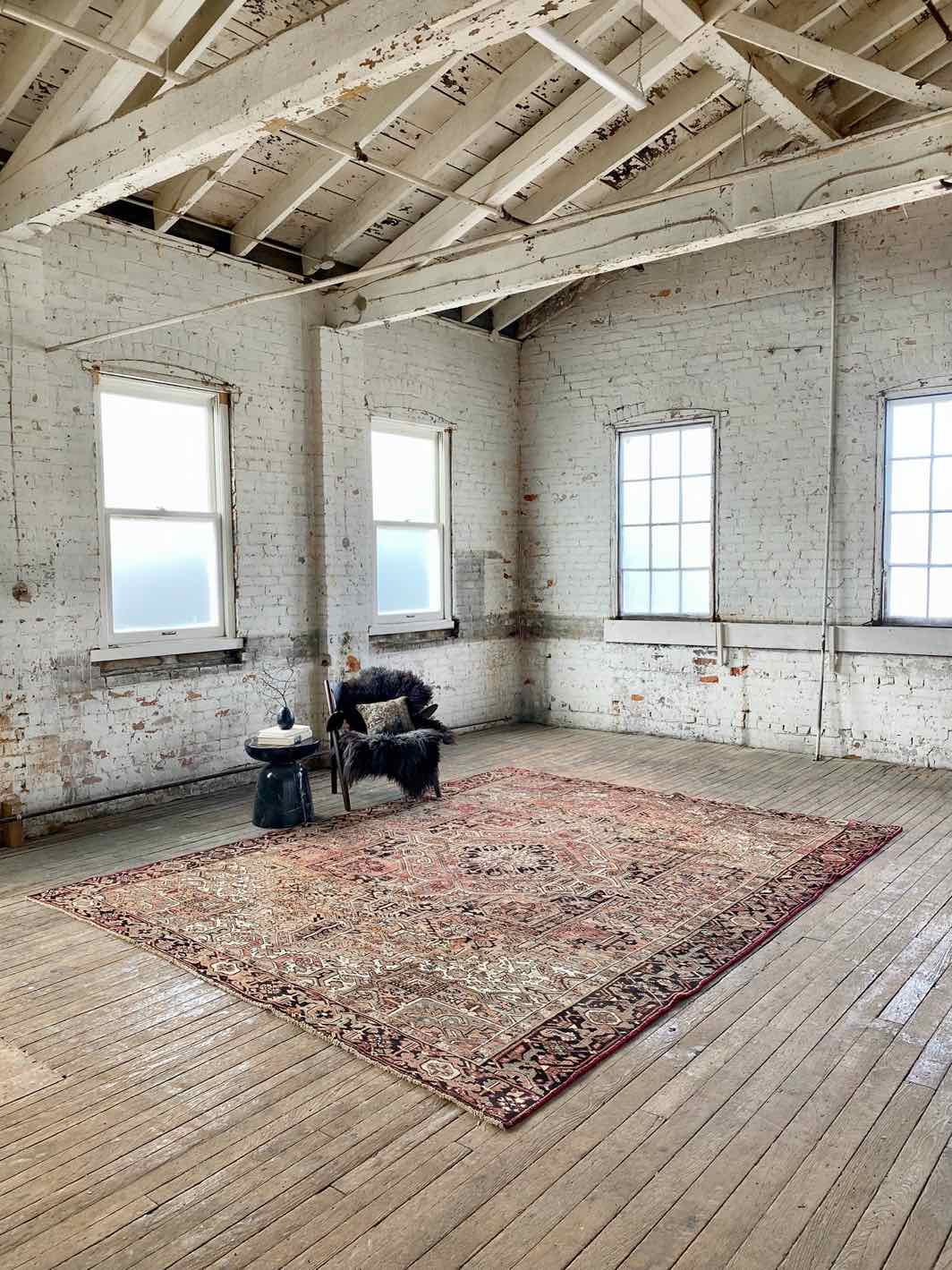 Vintage Persian area rug – Woven Kin Home