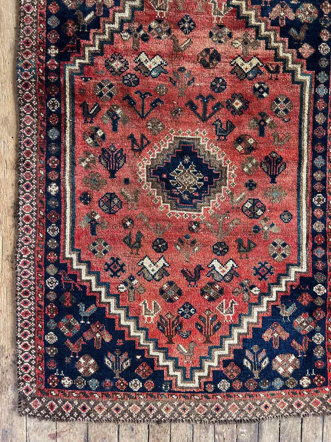 Vintage Persian accent rug – Woven Kin Home