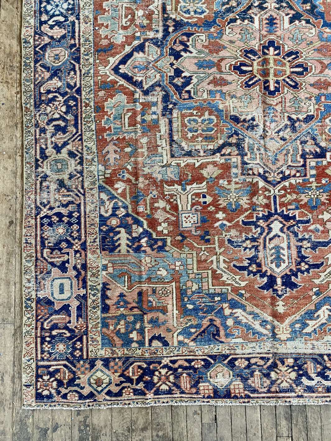 Antique Persian area rug – Woven Kin Home
