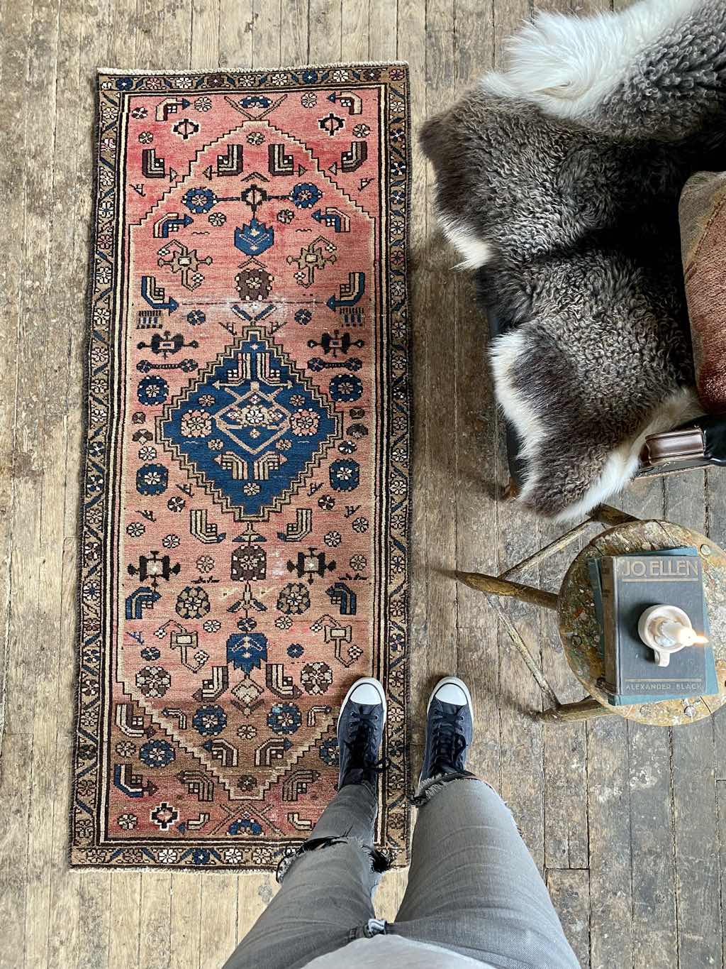 Leona // Handmade Vintage Persian Area Rug – Woven Kin Home