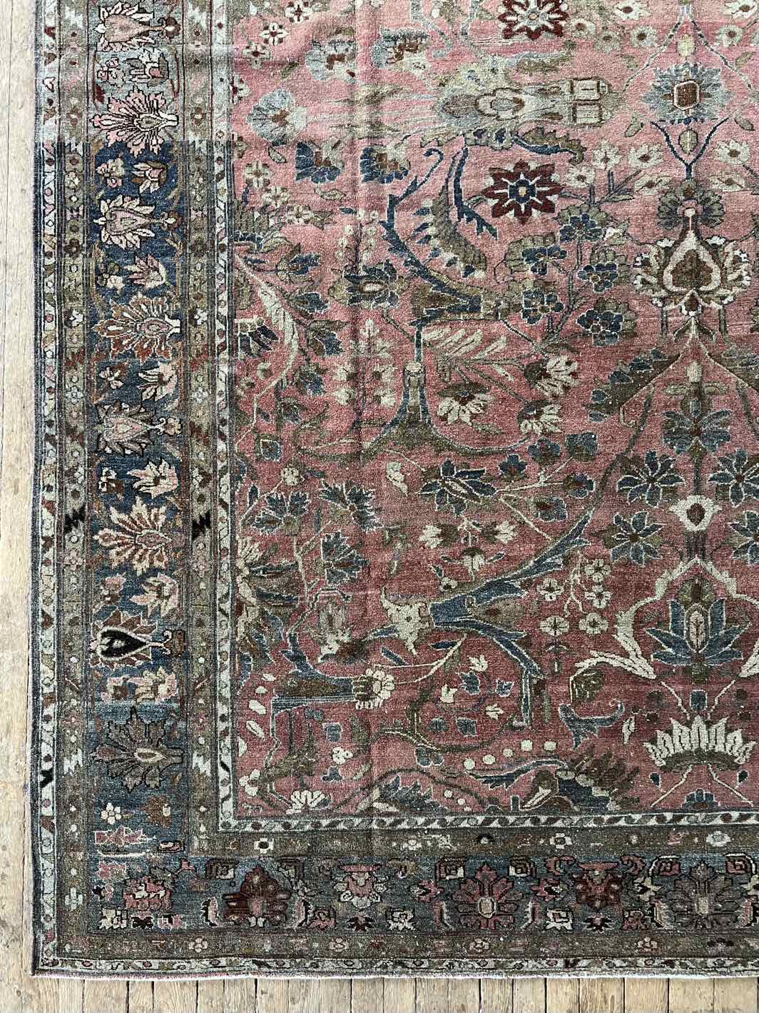 Antique Persian area rug – Woven Kin Home